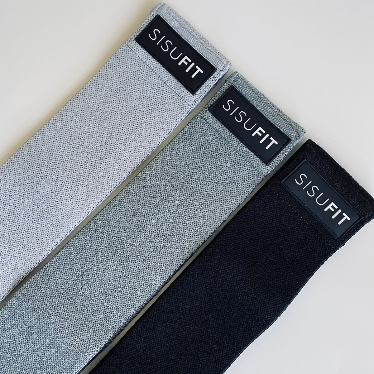 SOLID FABRIC BANDS, SET OF 3 – SISUFIT